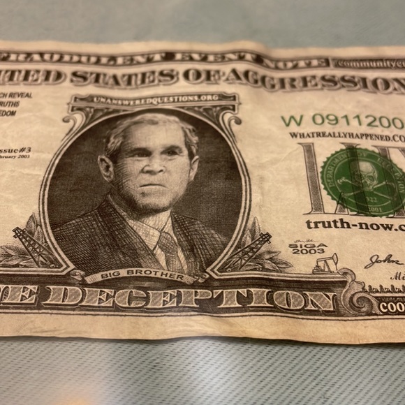 Other | The United States Of Aggression George W Bush 911 | Poshmark